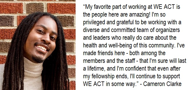 Cecil Corbin-Corbin Mark Fellows Talk About Their Experiences at WE ACT ...